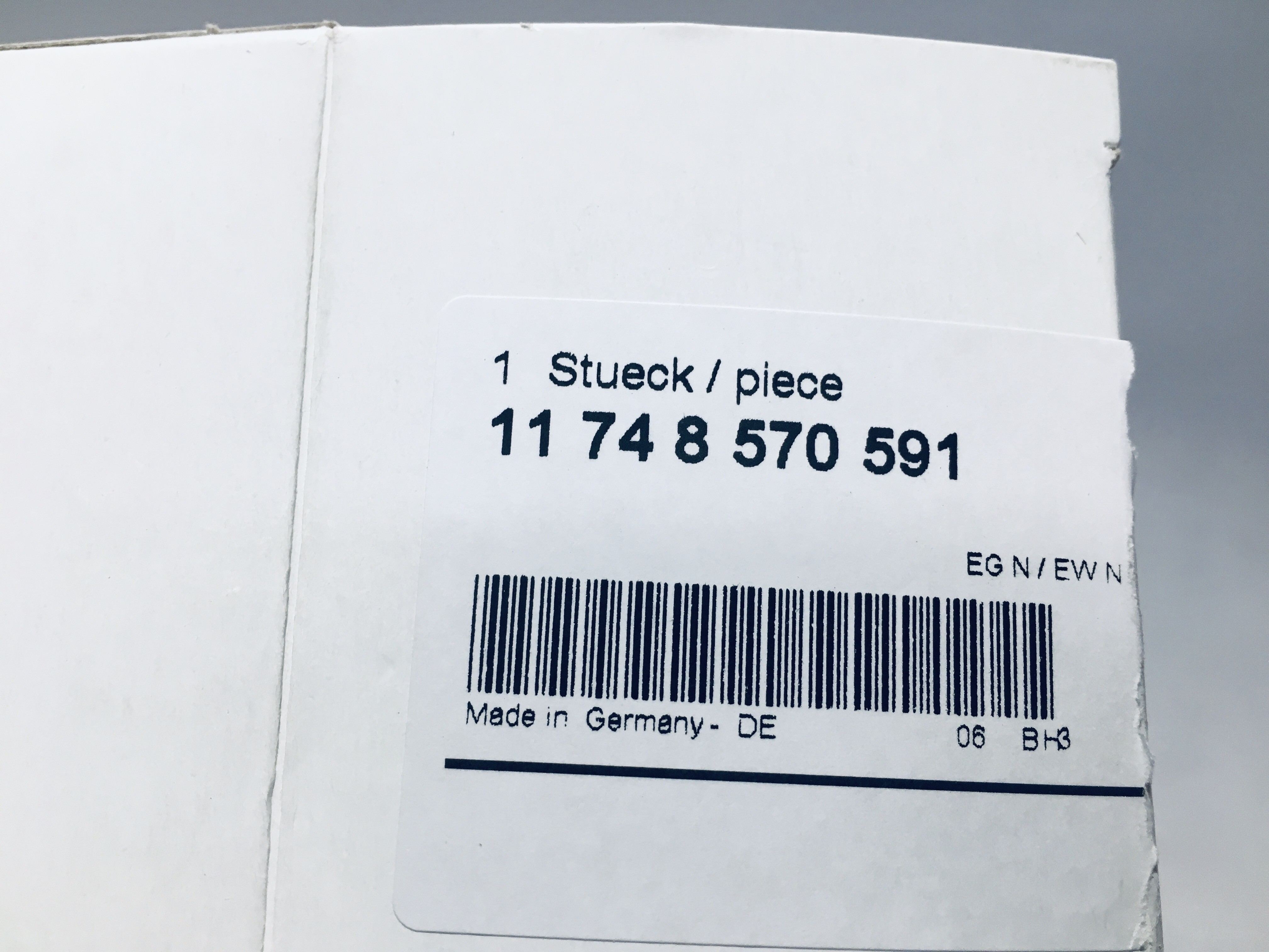 ELEKTROZAWÓR PODCIŚNIENIA BMW MINI 8570591