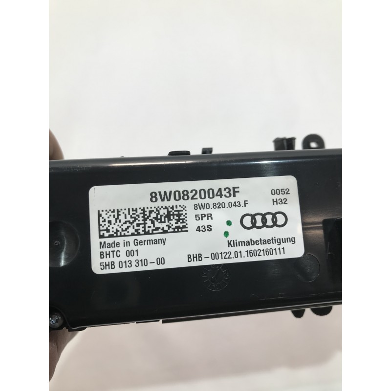 PANEL NAWIEWU KLIMATYZACJI AUDI A4 B9 8W 15- 8W0820043F