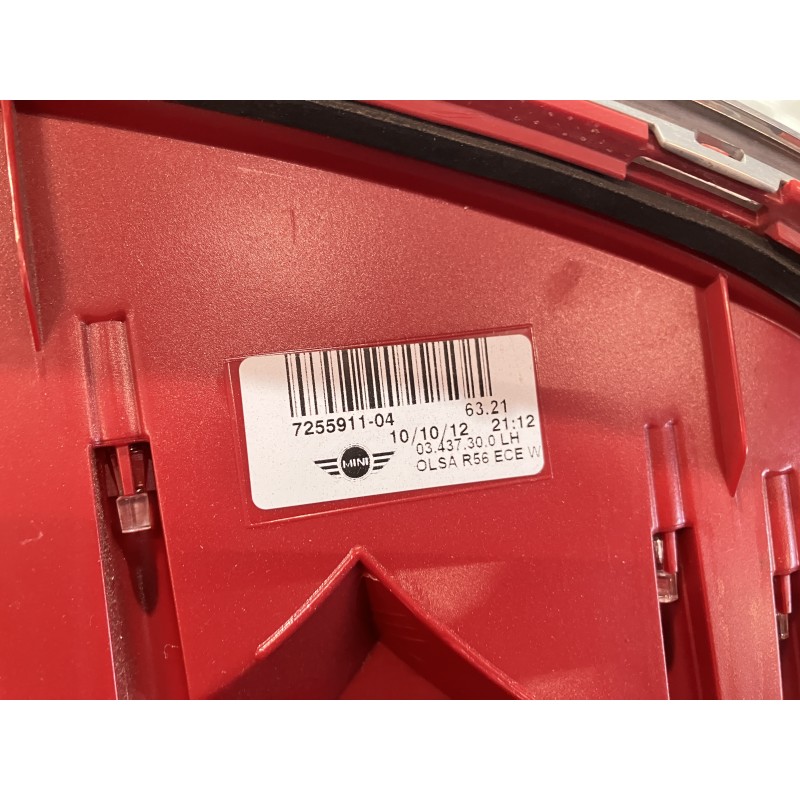 LAMPA LEWY TYŁ MINI COUPE R58 COOPER SD