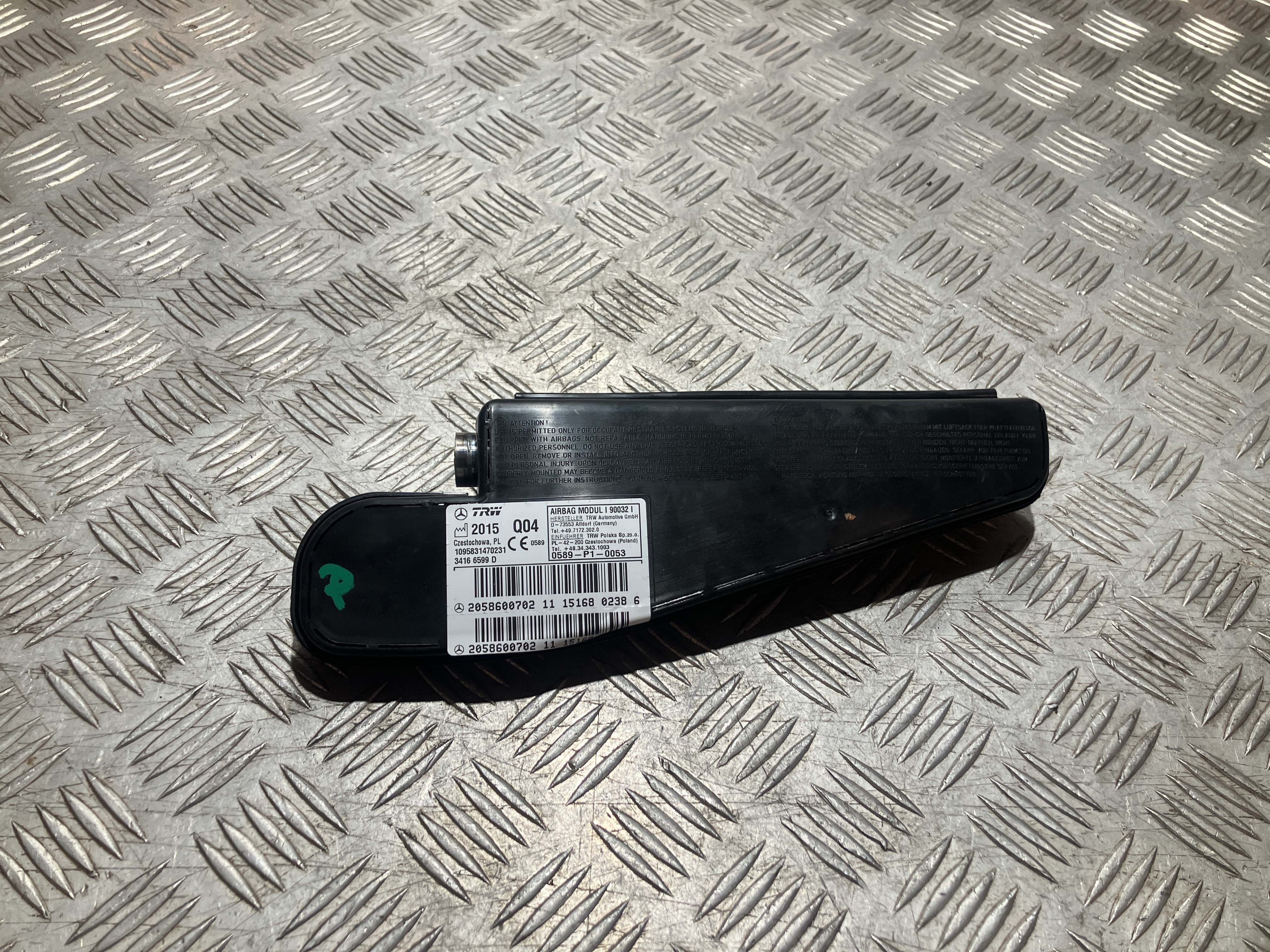 PODUSZKA POWIETRZNA FOTELA PRAWA AIRBAG MERCEDES C KLASA W205